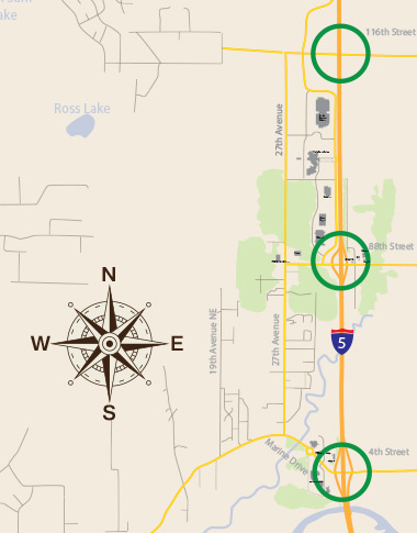 Tulalip Tribes Projects || 4th-88th Street Corridor || Corridor ...